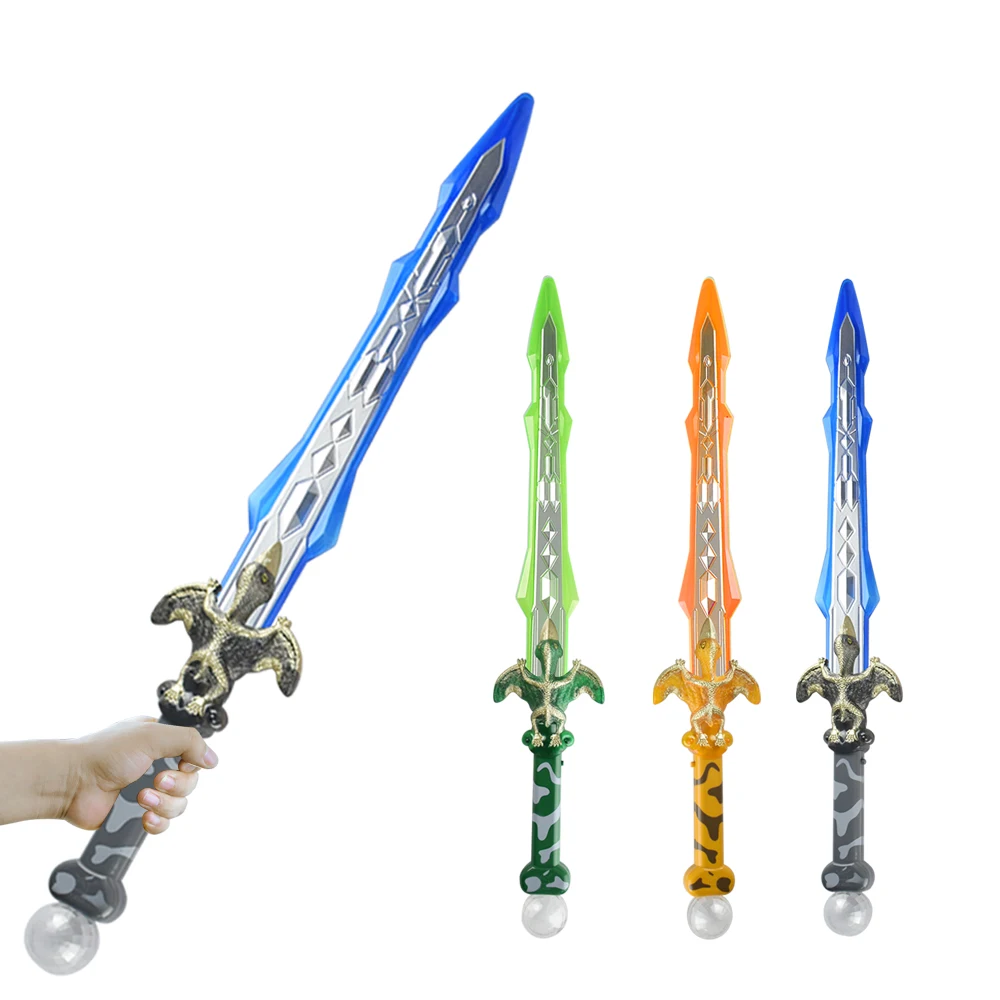 Light Up Dinosaur Sword For Kids Halloween Dress Up Toy Sword With ...