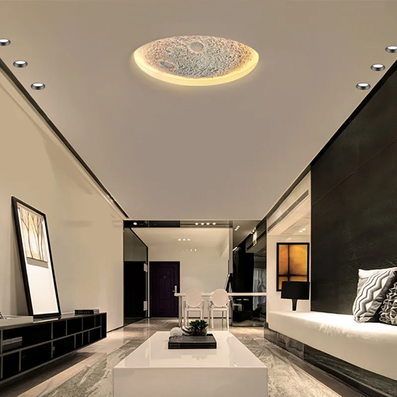 Indoor Modern Gypsum Ceiling Recessed Trimless Led Square Round Plaster ...