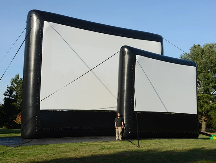 Large Inflatable Air Screen for Outdoor Cinema - Portable Projector ...