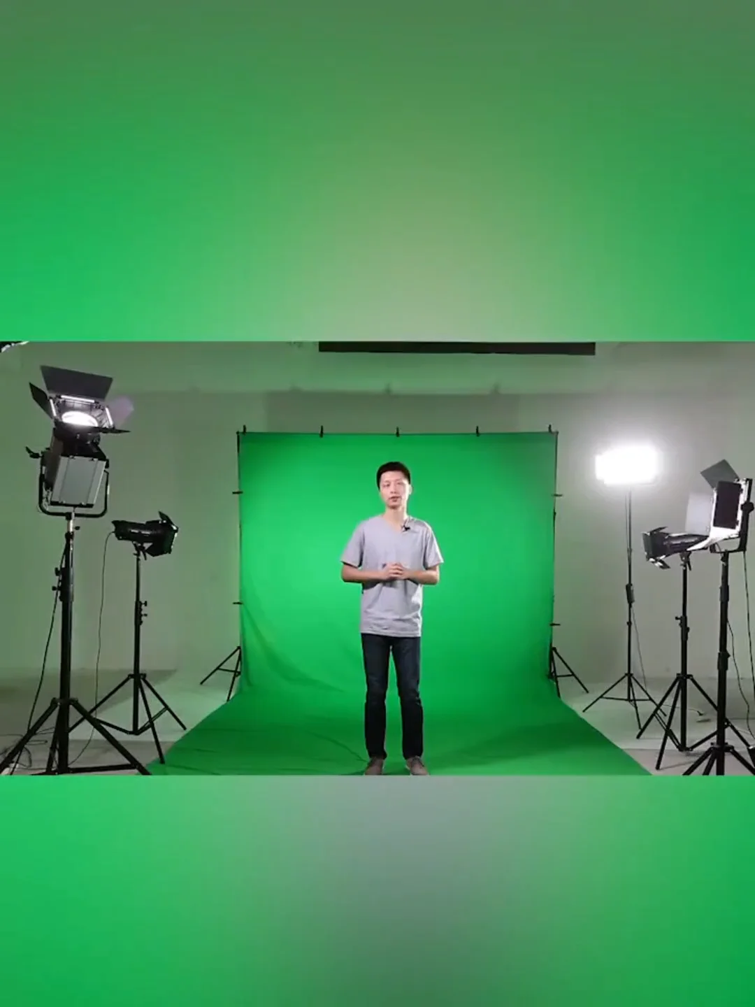 Wholesale Portable Green Screen Non-glare Non-transparency Solid Color ...