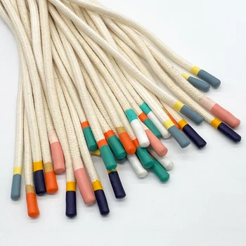 Oem Custom Polyester Cord Round Draw Cords Hoodie String Cotton Rope ...