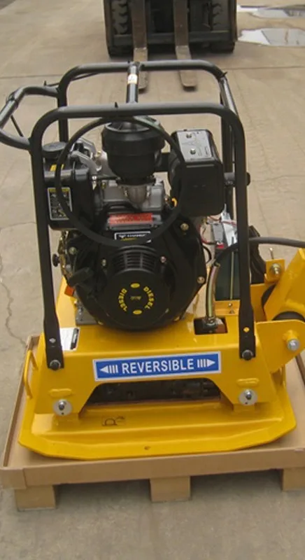 500kg 60kn Gasoline Jumping Jack Plate Impact Land Compactor Machine ...