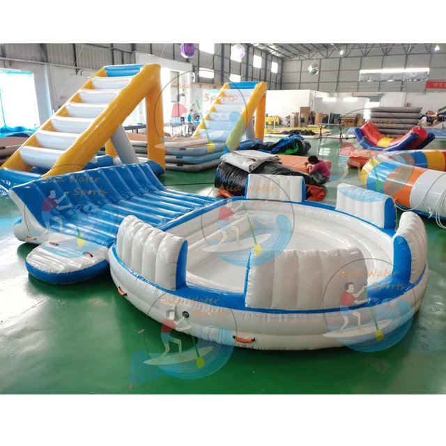 Tropical Tahiti Ocean Floating Island - Inflatable Raft