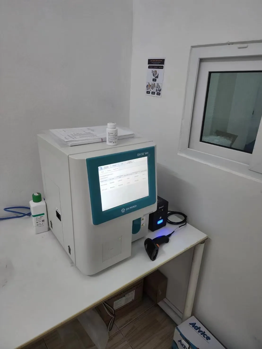 DH36 VET Automated 3 Part Haematology Analyser for Animals