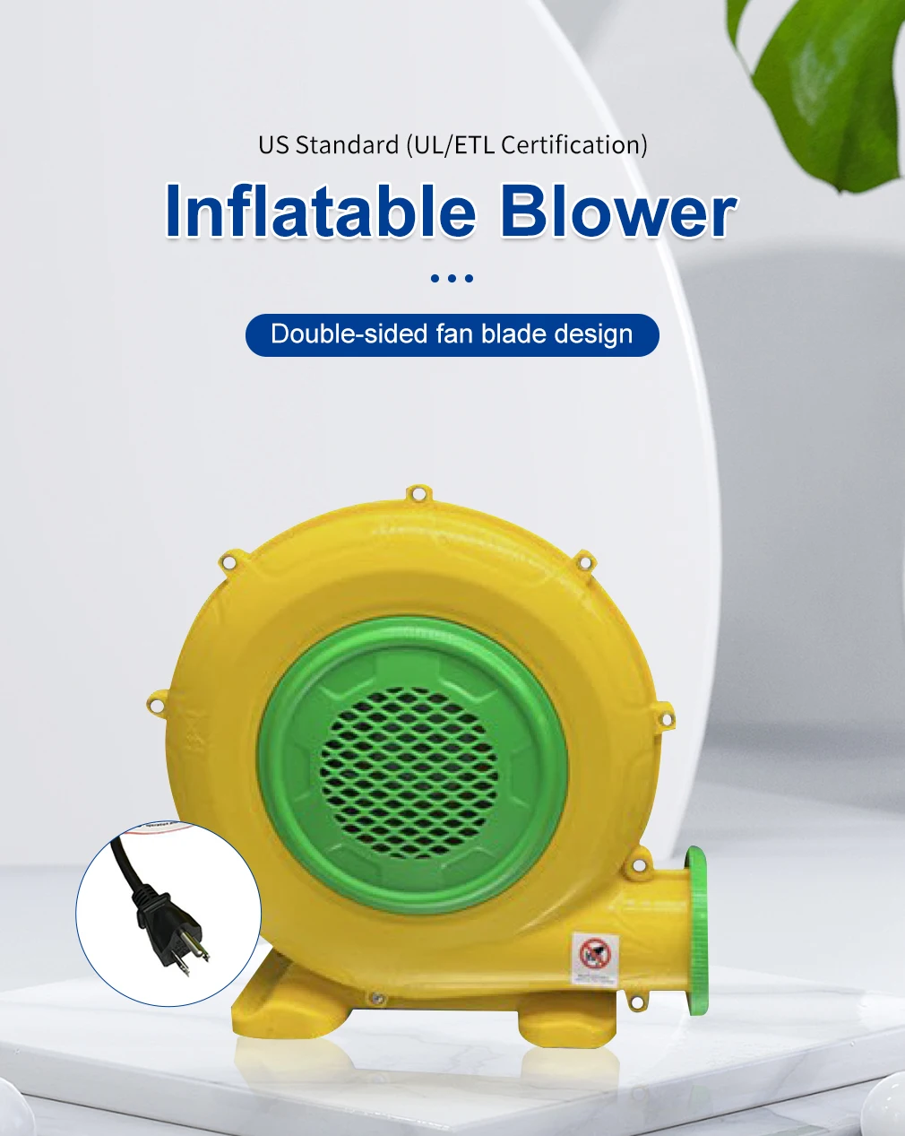 Smart-controlled Inflatable Blower Precision Ventilation For Modern ...