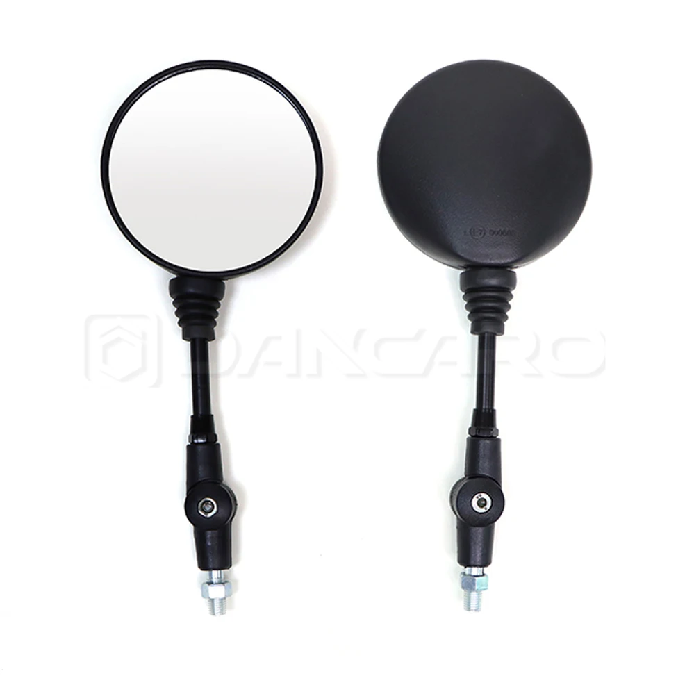 DANCARO M8 M10 Motorcycle Rearview Side Back Mirror for Universal Short ...
