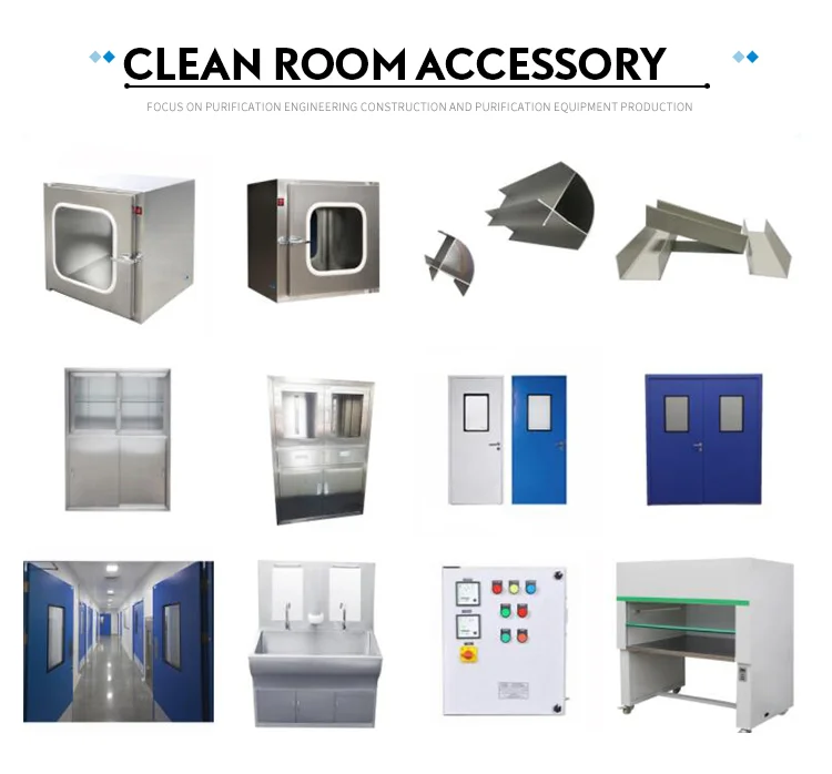 Laboratory Clean Room Cleanroom System Clean Room Window Price - Buy ...