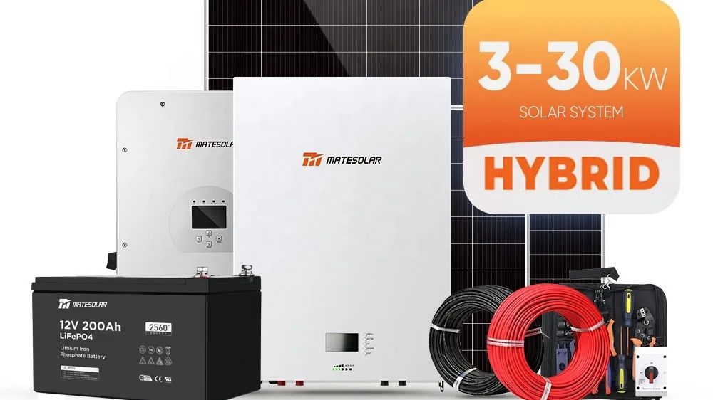 Mate Hybrid Solar System Full Kits 5kw 10kw 15kw 10 Kw Home Kit Hybrid ...