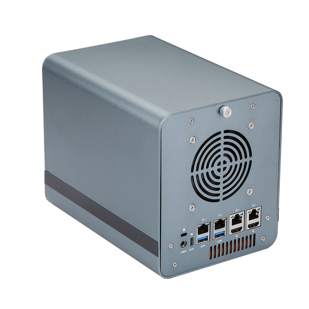 4 Bay Nas Fully Customizable Advanced Router Mini Server Desktop Pc Cpu ...