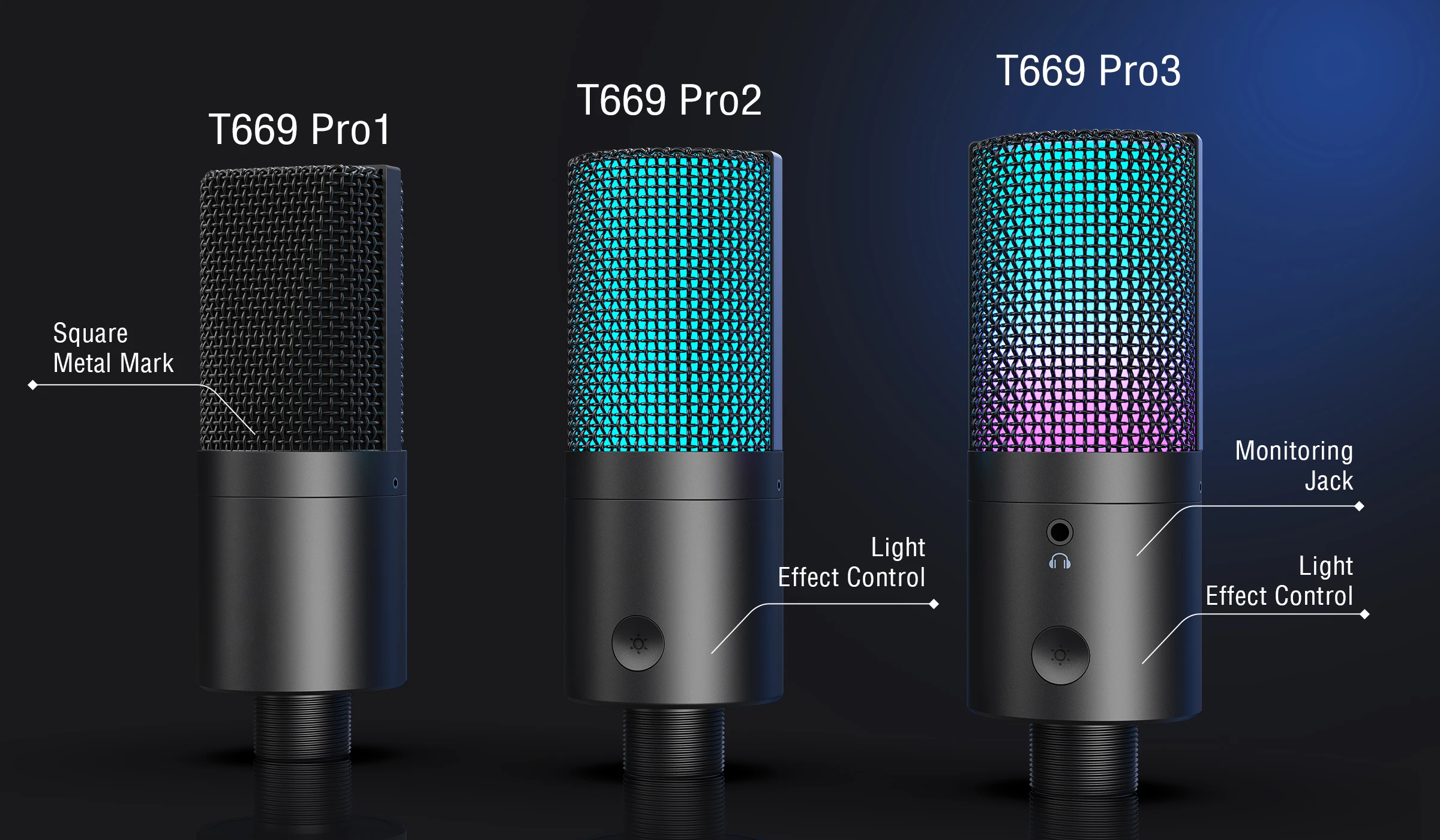 Fifine T669 Pro Professional Podcast Microphone Wired Usb Microphone Condenser Gaming Microphone ...