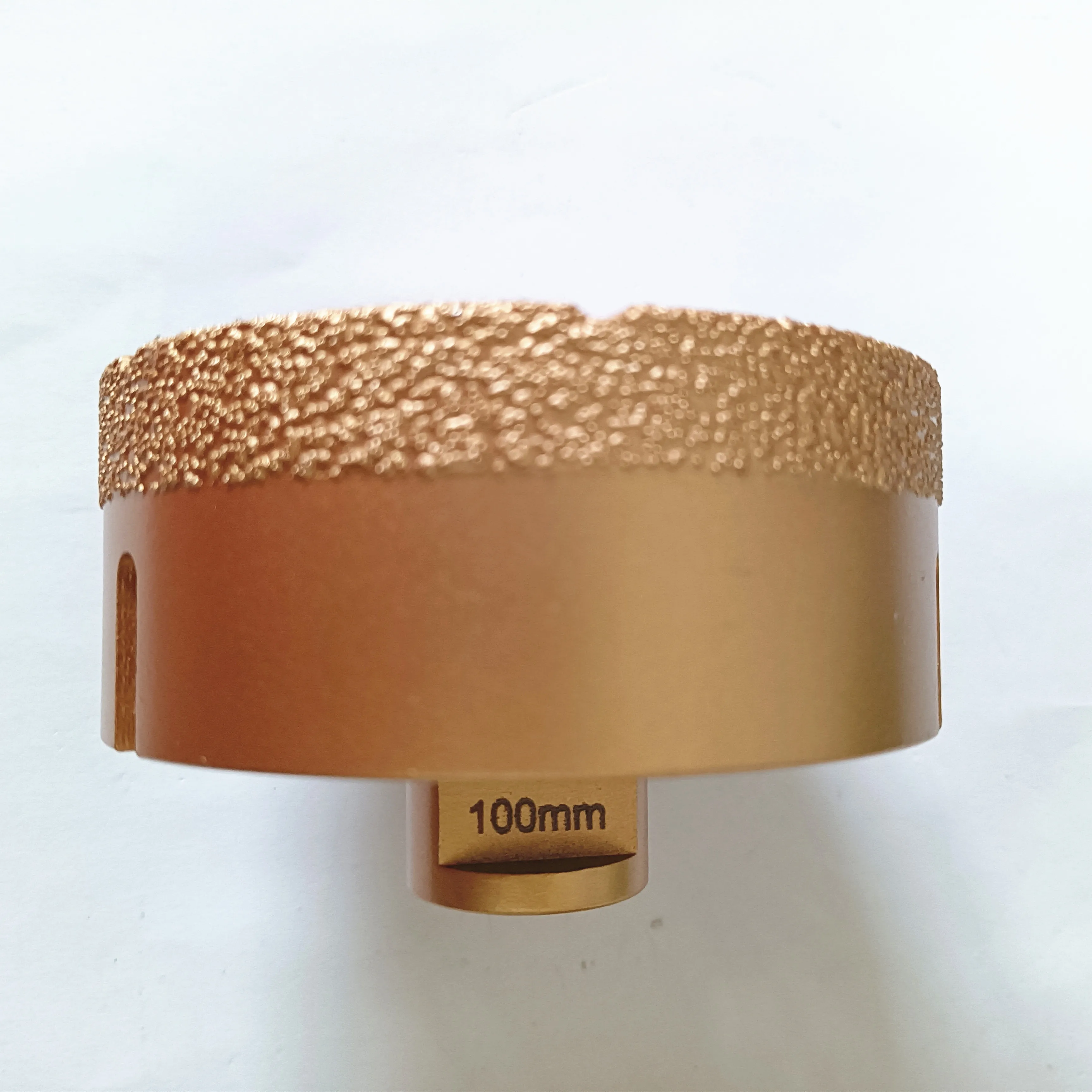 68mm Vacuum Brazed M14 Diamond Tools Cutting Bit / Tiles Diamond Core ...