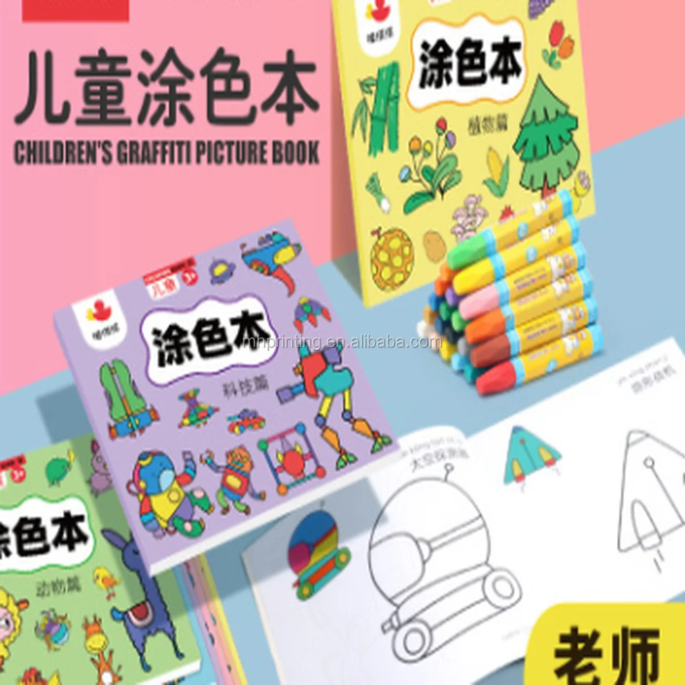 Customized Kids Coloring Books - Eco-Friendly Fun
