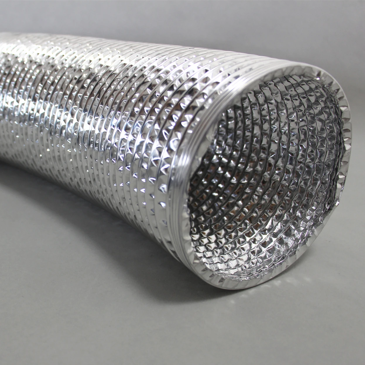 AC flexible air conditioning ducting hose 25 cm aluminum foil HVAC ...