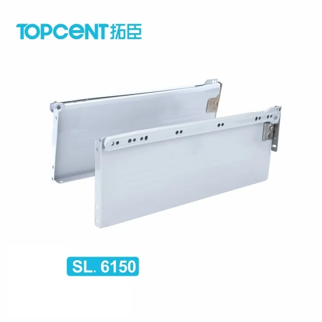 Topcent Zware Metalen Doos Roller Slide Full Extension Wit Schilderij ...