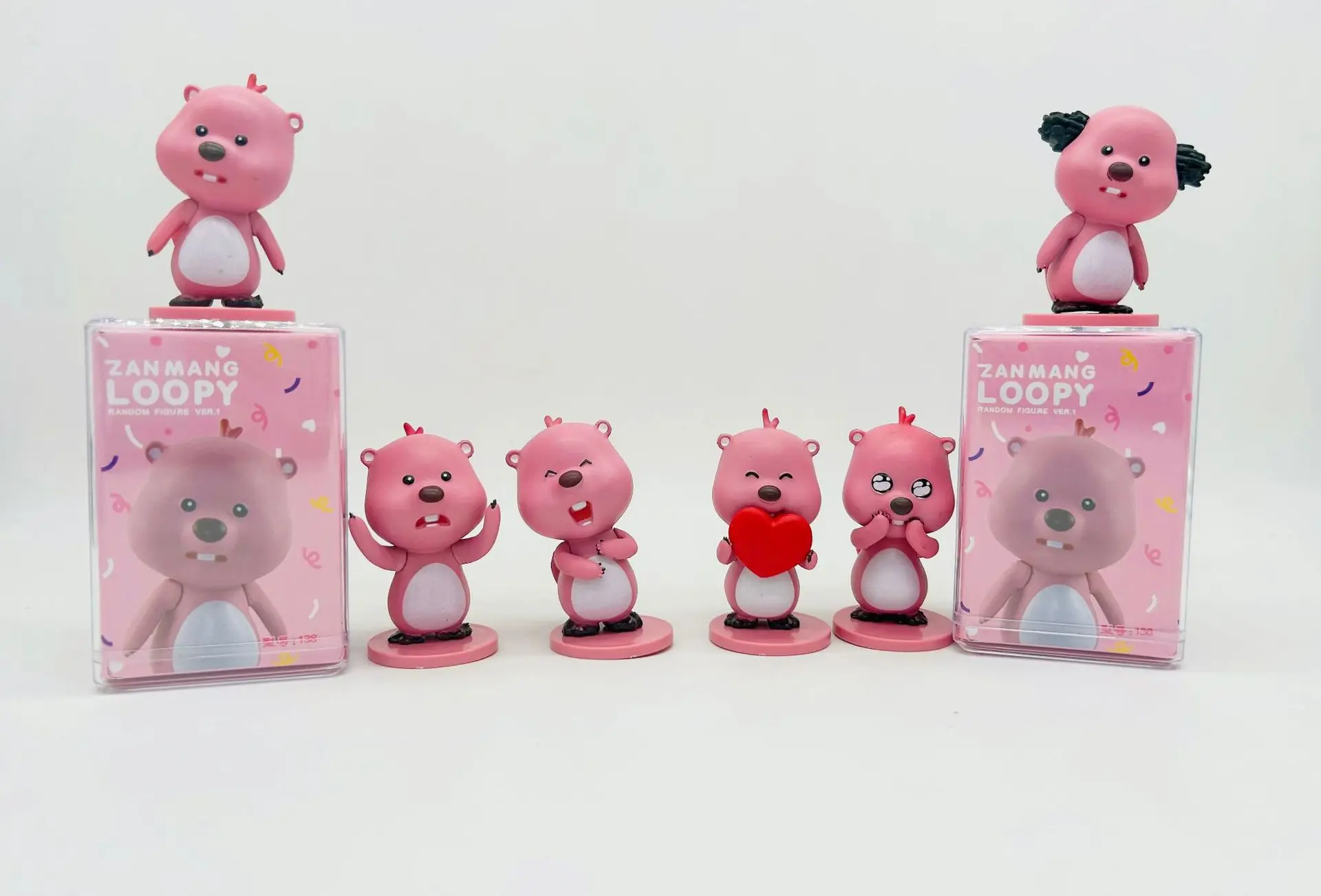 Linda 2024 Loopy Handoffice Blind Box Children's Little Beaver Ruby ...