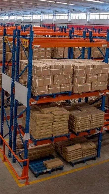 Steel Pallet Rack Upright Frame Protector Shelf Barrier Safety Pallet ...