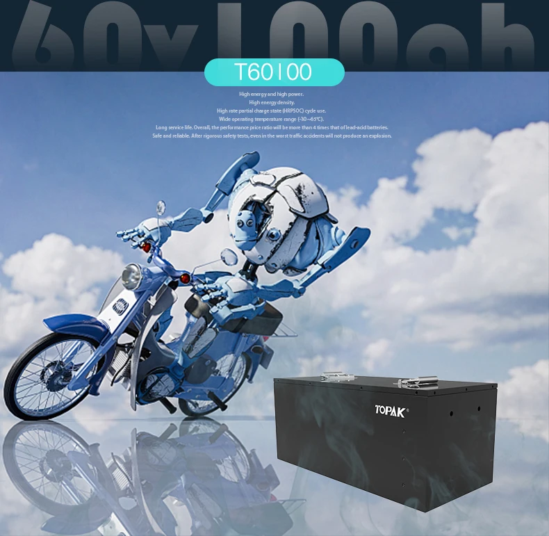 Topak 60v 100ah Lithium Ion Battery Golf Cart Power Batteries Lifepo4 ...