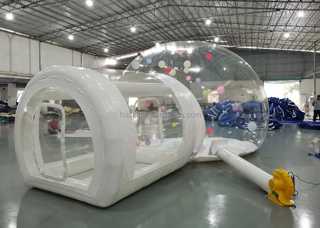 Kids Party Fun House - Giant Clear Inflatable Igloo Dome