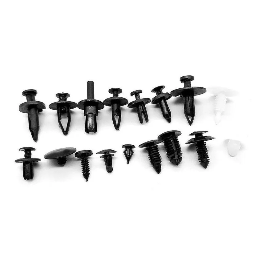 415pcs Push-type Auto Fasteners Car Clips Set Auto Plastic Body Clips ...