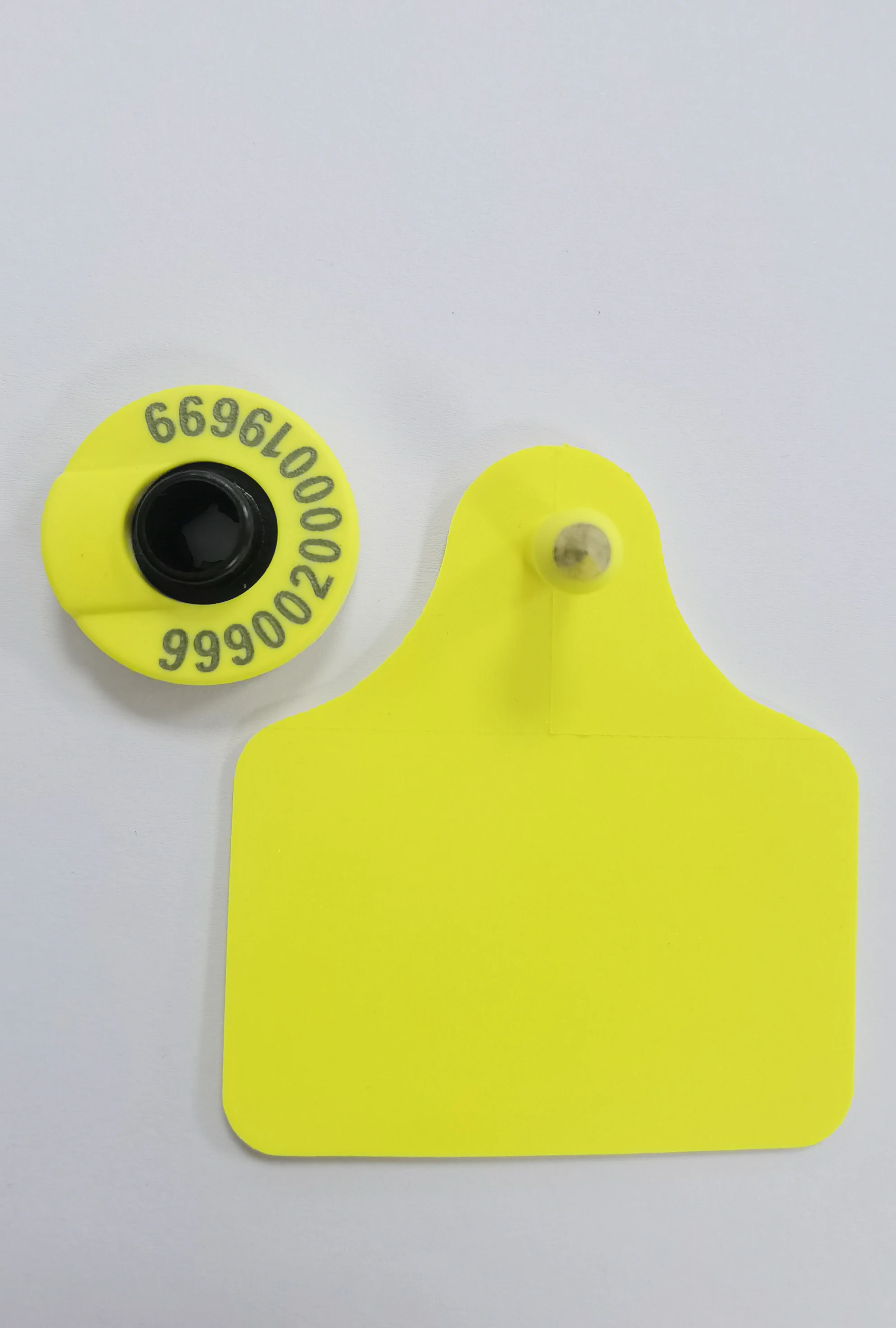 Livestock Rfid Number Barcode Uhf Goat Eartag Animal Cattle Electronic ...