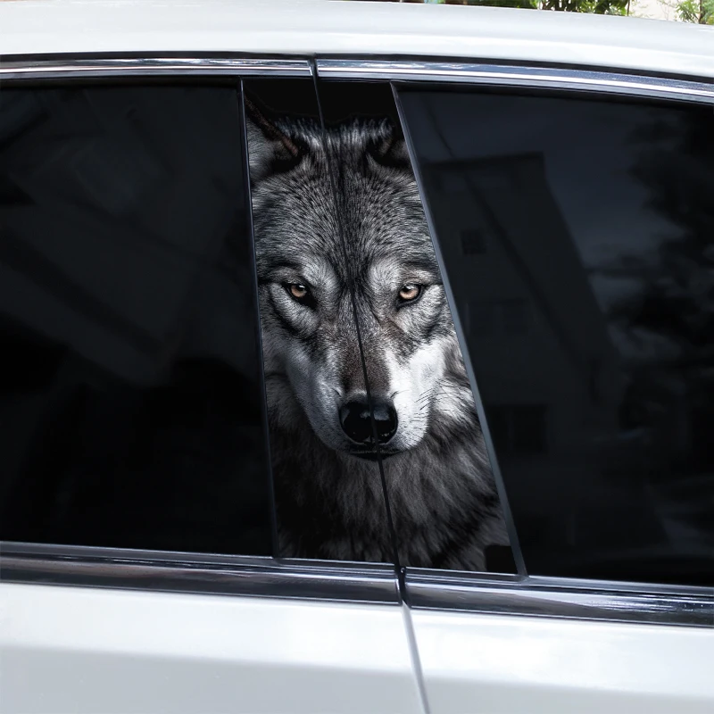 Car Window Pillar Sticker - Creative Personality Decals