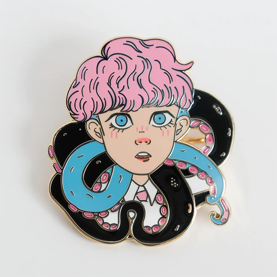 Wholesale Soft Enamel Pin Manufacturer Glitter Customizable Hard Cheap ...