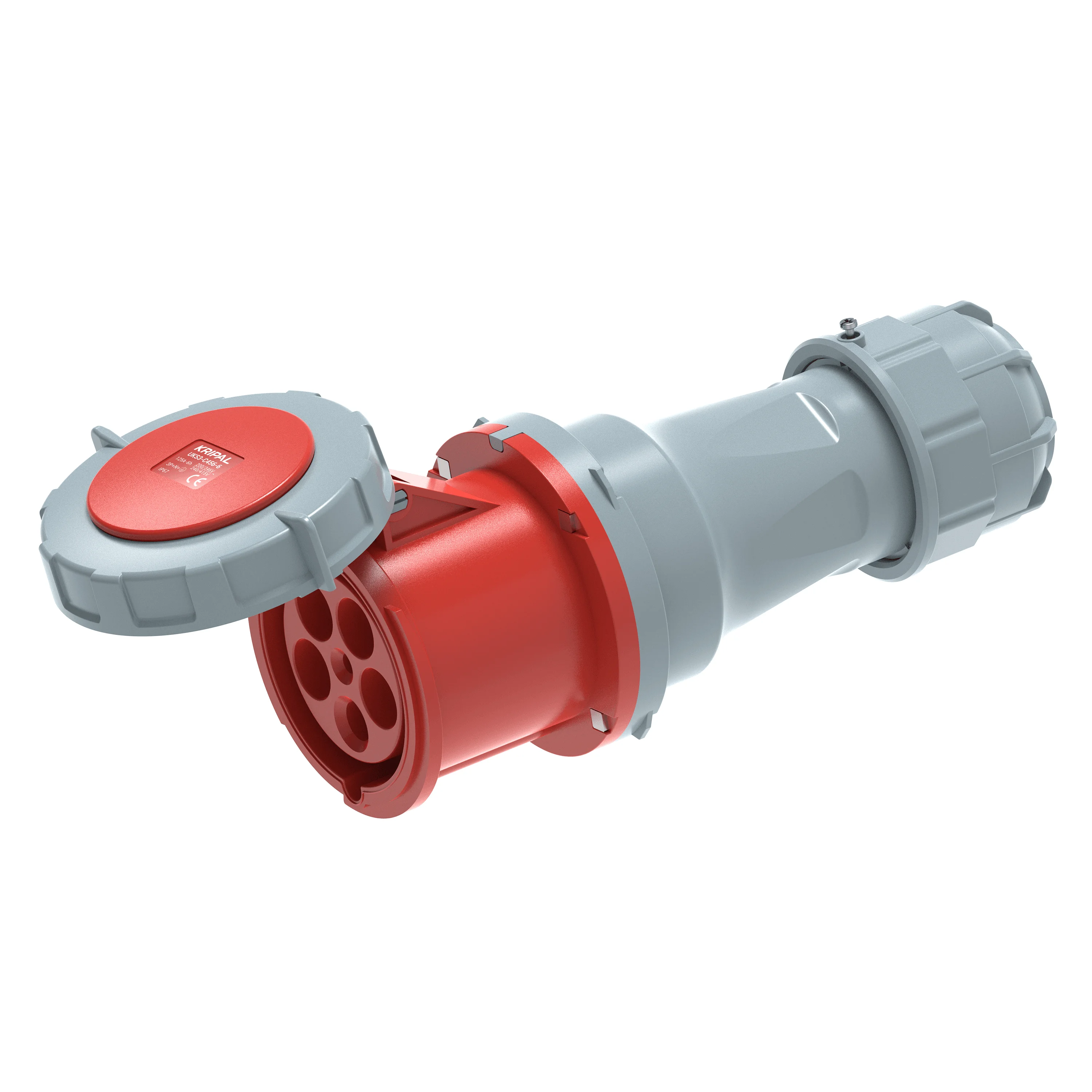 Ip67 Kripal 125a Industrial Connector 4p Electrical Sockets Outlets ...