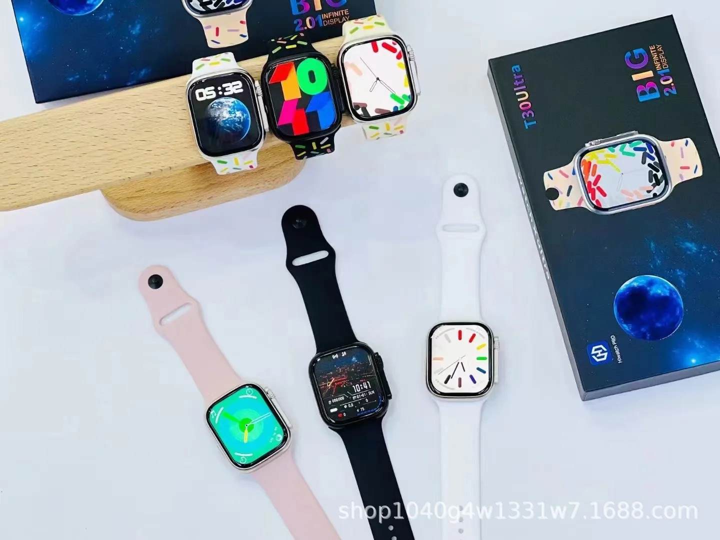 2023 High Quality T30 Ultra 9 Smart Watch Waterproof Fitness Tracker ...