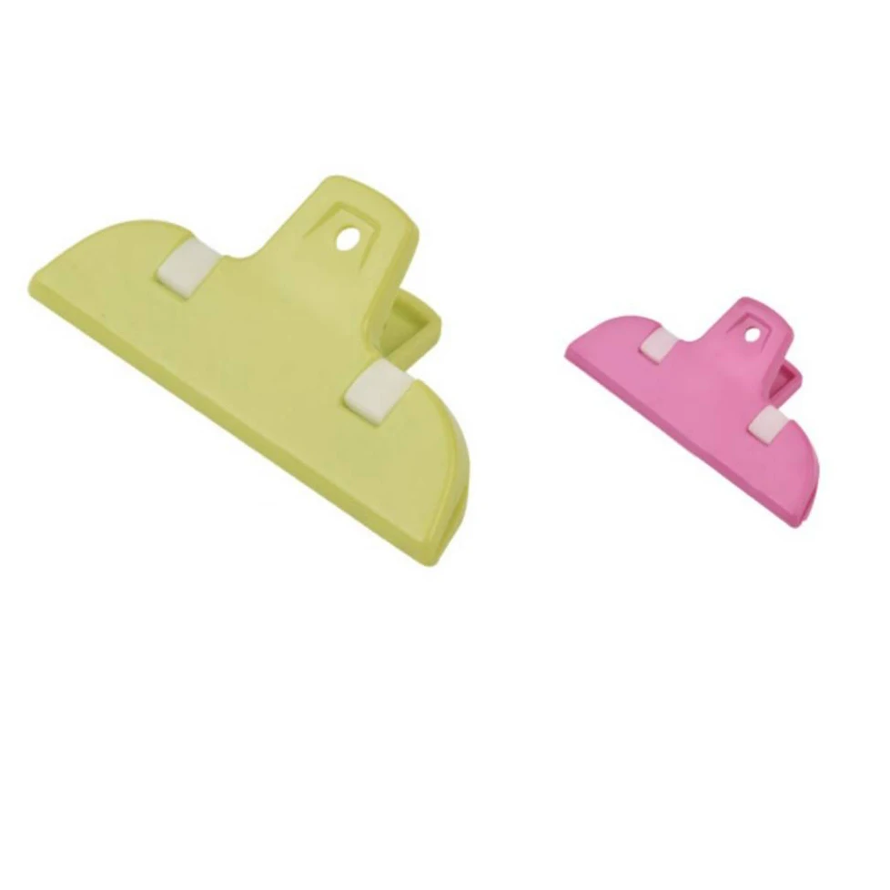 Office Home Chip Bag Plastic Spring Board Clip Memo Bulldog Clips - Buy ...