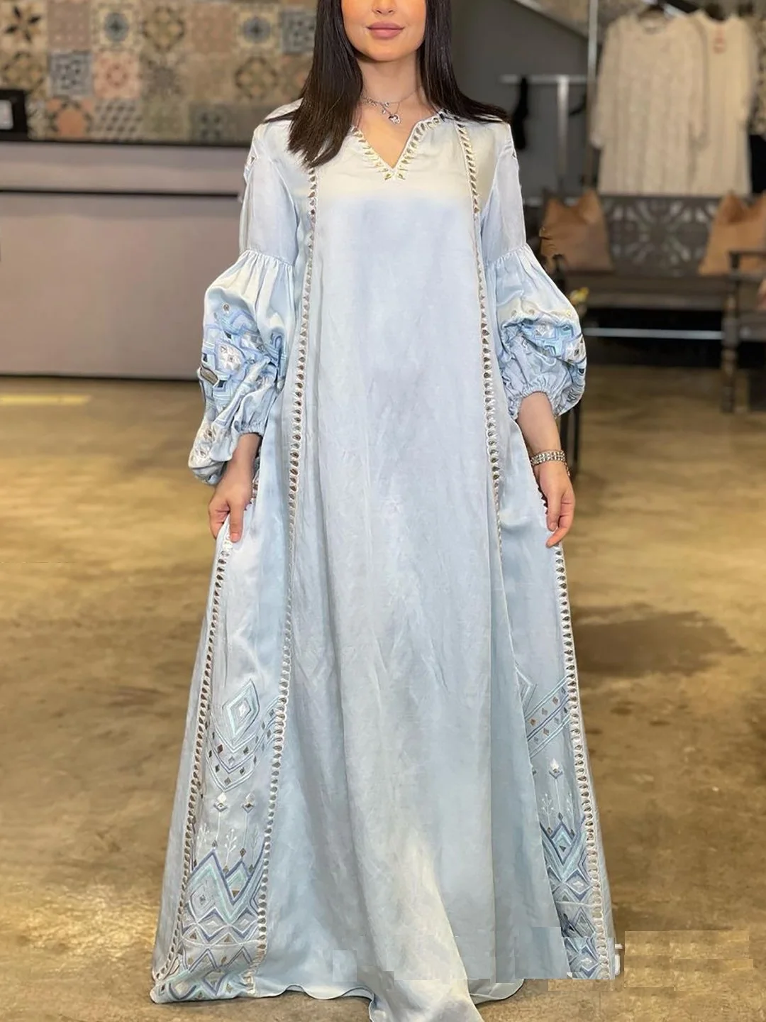 Middle East Kaftan Dress Moroccan Caftan Kaftan Moroccan Kaftan ...