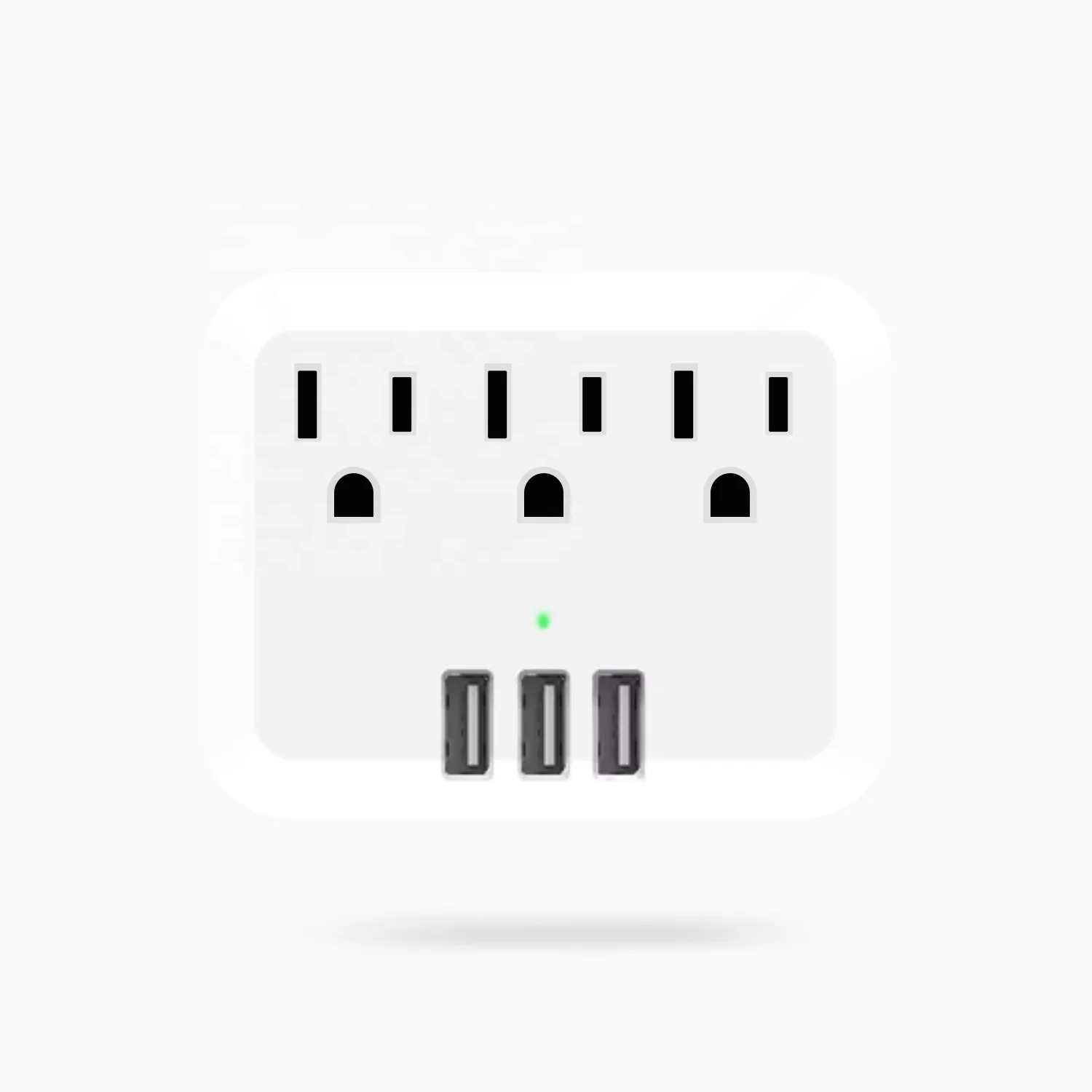 Hsuel Usa Wall Outlet Plug Multi Usb Wall Charger Us Standard Power ...