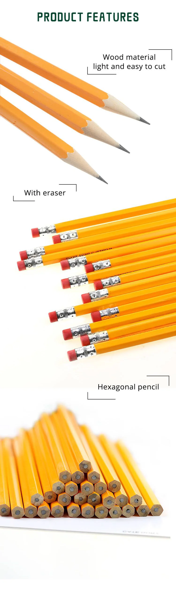 BECOL Wholesale School Stationery - Standard Pencils HB