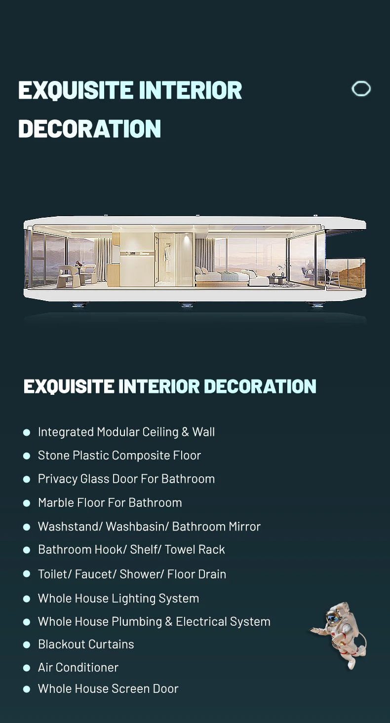 Zcamp P7 Eco-friendly Mobile House Tiny Camping Resort Tourism Prefab ...