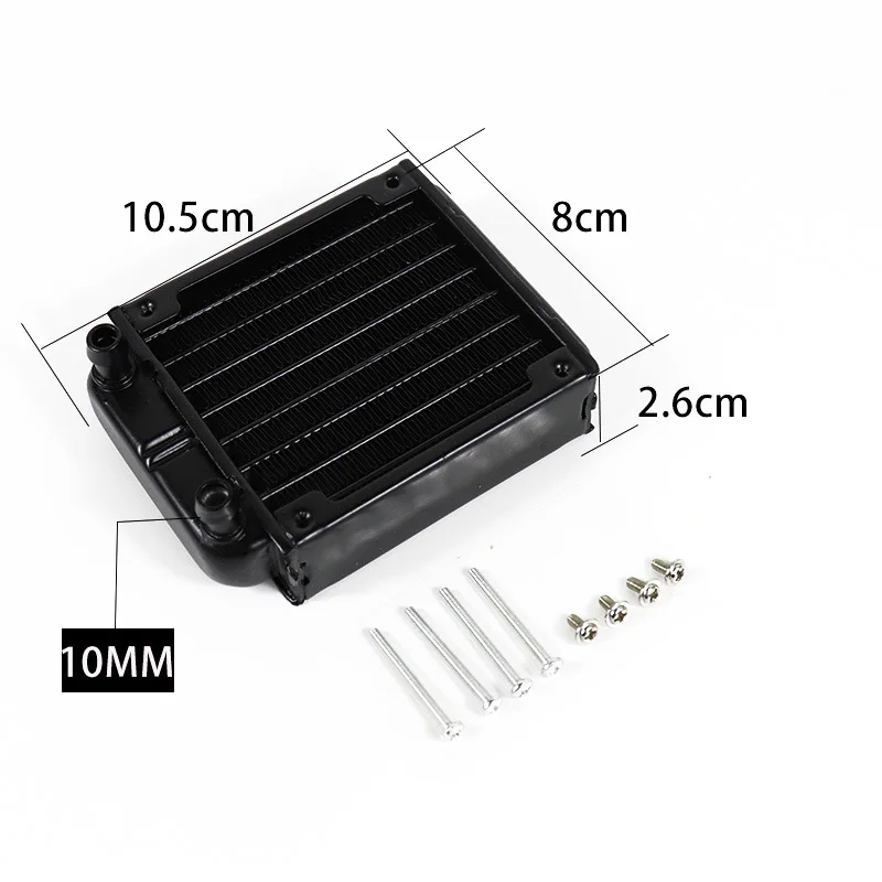 Alibaba.com: 20mm thin copper radiator, 120mm cooling fan, G1/4 thread ...