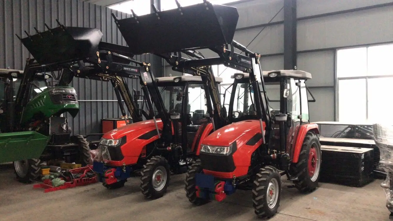 50hp 4WD Tractor with Frond End Loader - High Productivity