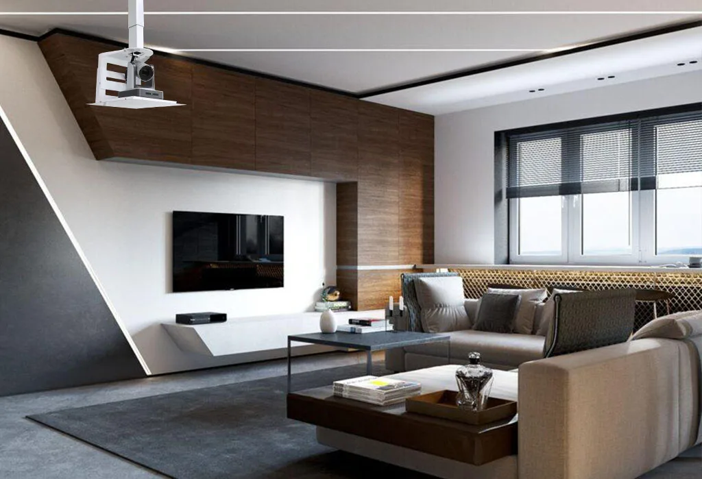 Universal Ceiling Recessed Projector Mount & CCTV Camera Lift with ...