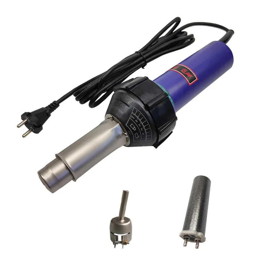 1600w Industrial Hot Air Plastic Welding Gun Heat Gun Hand Held 3m Long ...