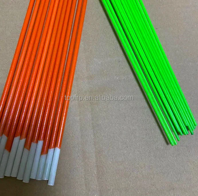 Customized Grinding Tapered Shape Fiberglass Rod Tip Rod