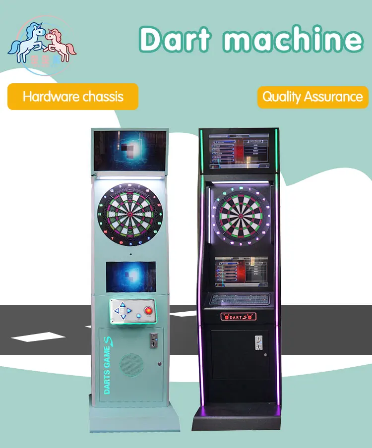 Lcd Scoring Dartboard Coin Operated Indoor Online Dart Machine Cheap ...