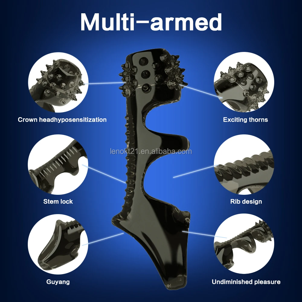 Bdsm Toys Reusable Bondage Delayed Ejaculation Penis Rooster Chastity ...