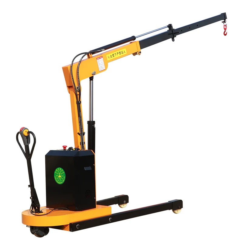 All Electric Hydraulic Mobile Crane Household Small Lifting Portable ...