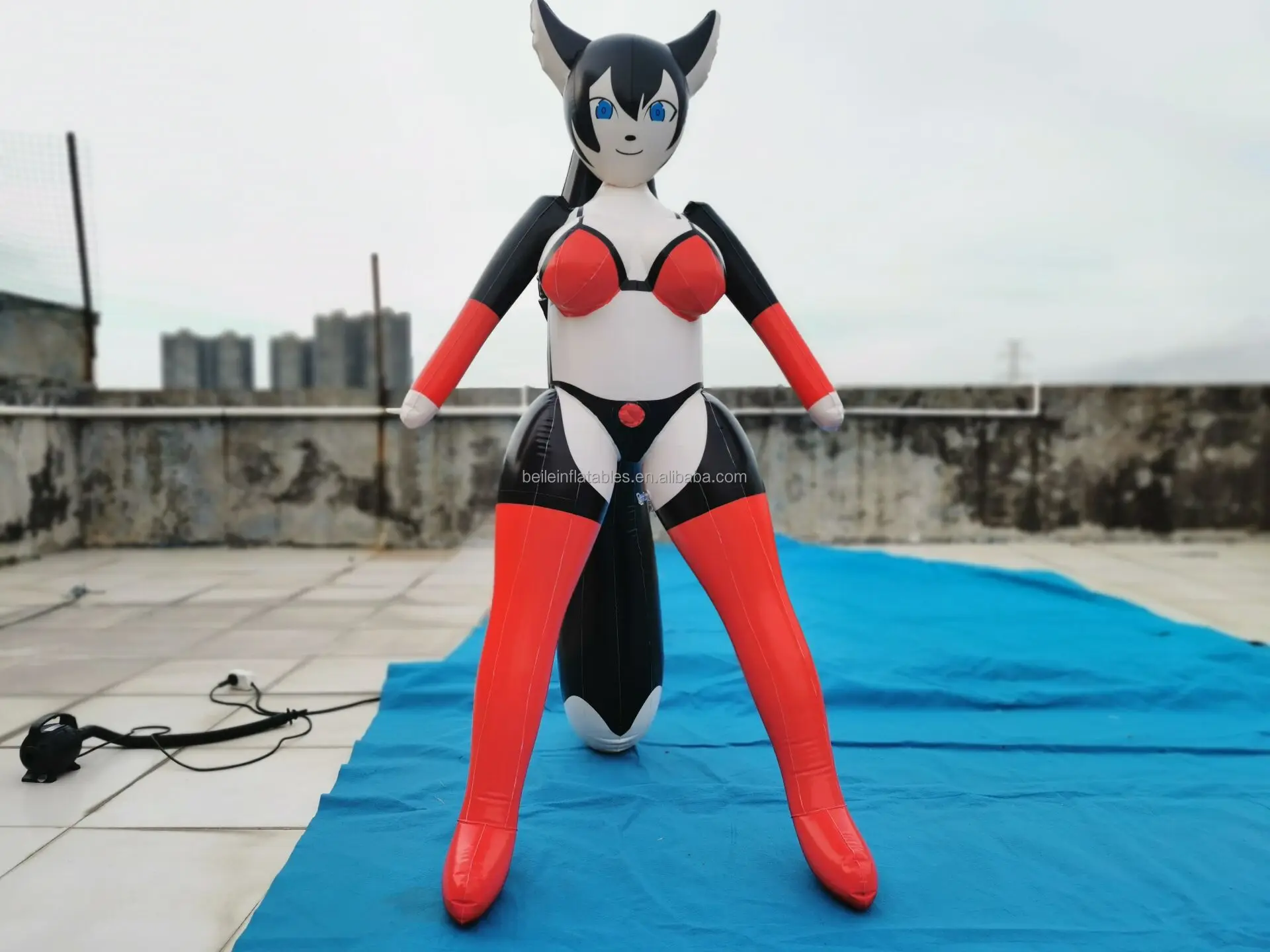 Beile Factory Price Customized Pvc Inflatable Big Boobs Doll For Sales