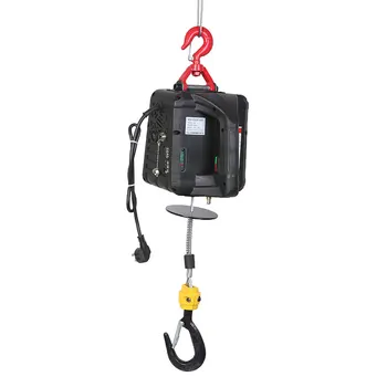 220v 500kg Remote Control Crane Hoist Wire Rope Electric Hoist Aluminum ...