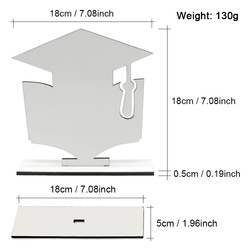 Hot Designs Photo Plaques Sublimation Blank Mdf Grad Photo Frames For ...