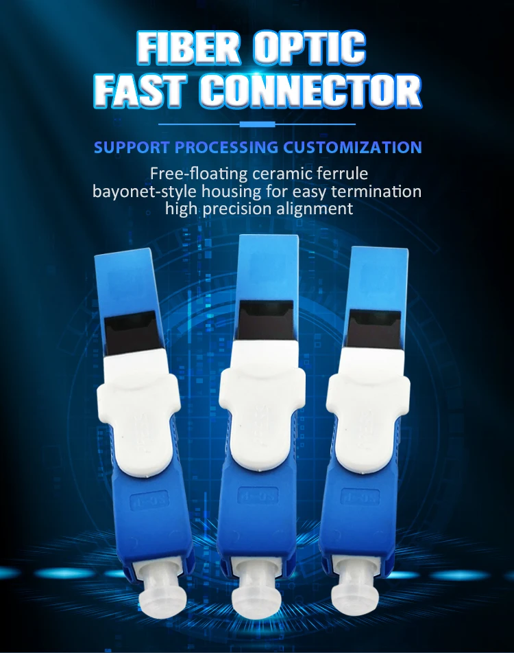 Fongko Fast Assembly Quick Delivery Ftth Sc Upc Fiber Optic Fast ...