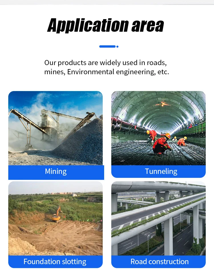 20tons Excavator Mounted Hydraulic Rock Splitter Drilling All In One ...