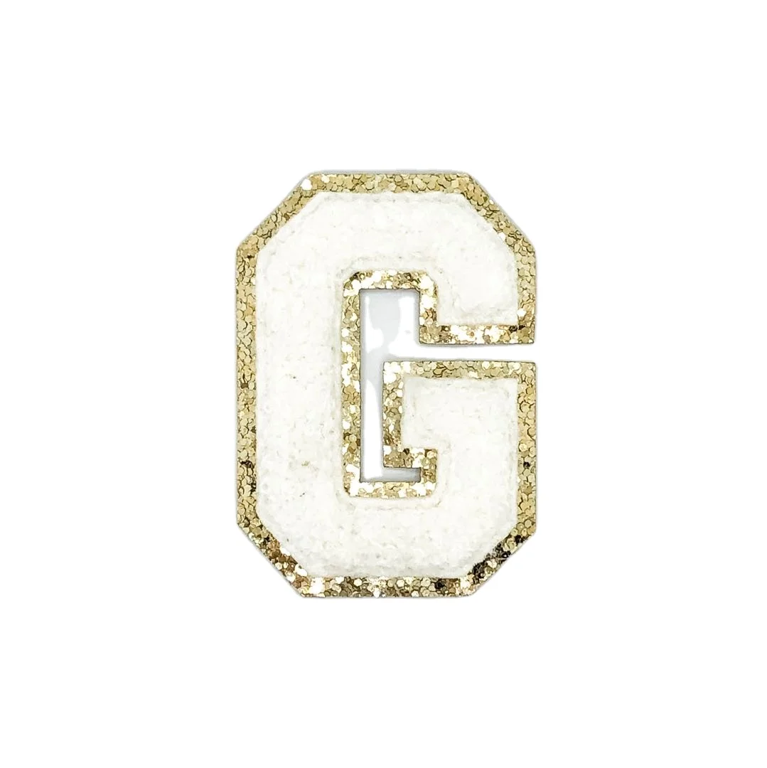 The Letter G In Glitter