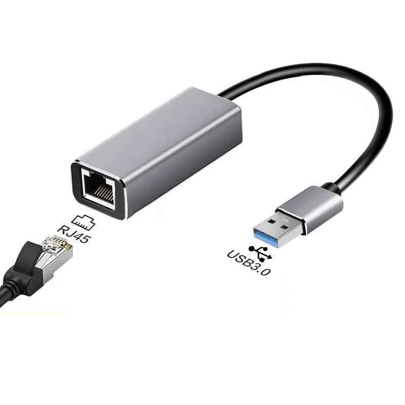 USB C to Ethernet Adapter, RJ45 to Gigabit Network 1000M Wired LAN Converter Compatible Usb Lan ...