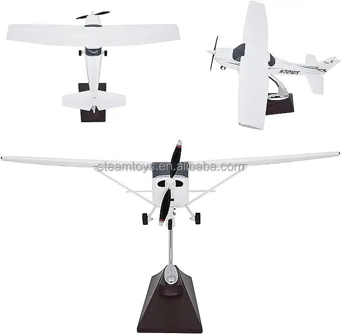 28cm Cessna 172 Skyhawk Skylane - Popular Resin Aircraft Model