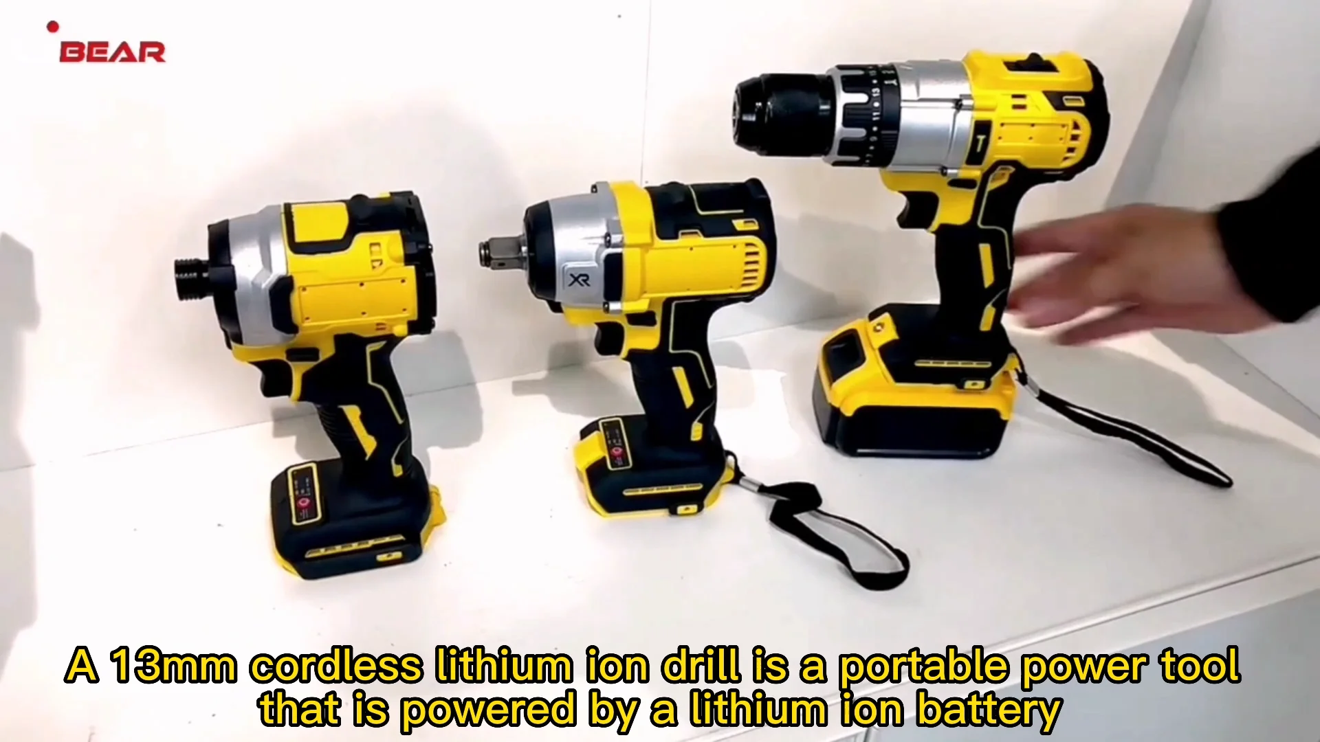 Factory Wholesale 13mm Cordless Power Tool 20v Li-ion Battery Electric ...